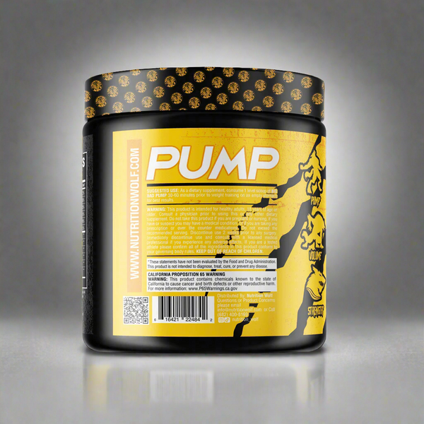 Nutrition Wolf: PUMP | NON-STIM | PRE-WORKOUT